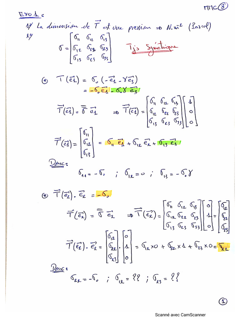MMC TD3 Correction | PDF