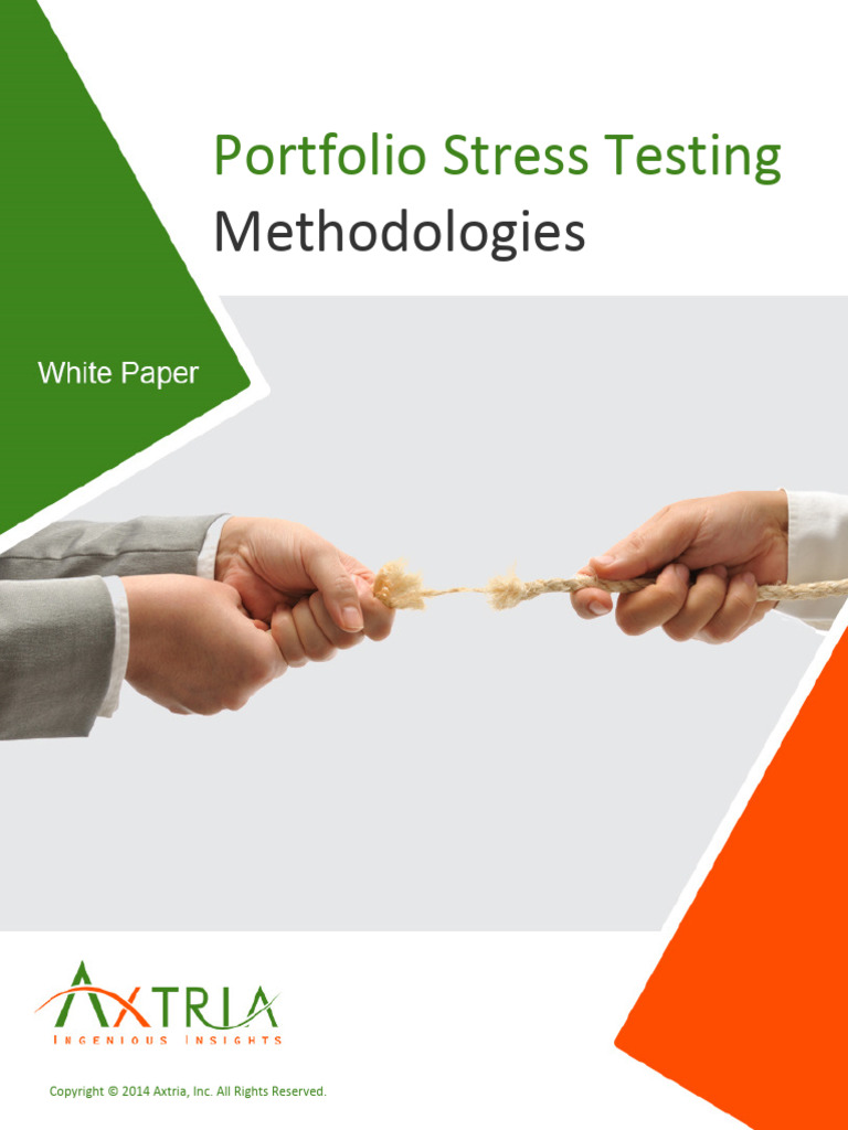 Portfolio Stress Testing: Methodologies | PDF | Stress Test (Financial ...