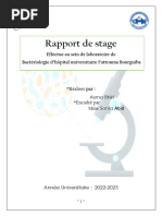 Examen de coproculture des selles | PDF | Salmonelle | Bactérie