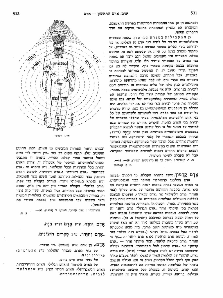 Gershom Scholem Adam Kadmon in Encyclope | PDF