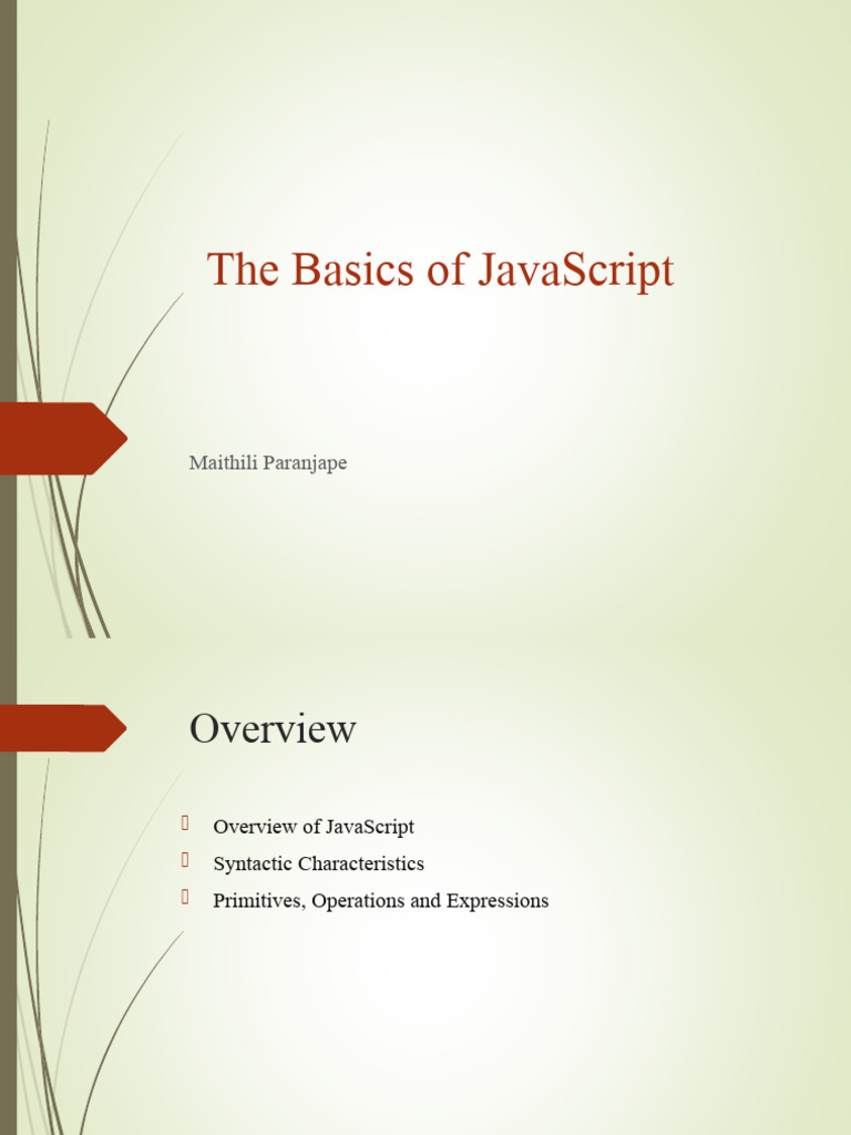 Lecture 4 JavaScript | PDF | Java Script | World Wide Web Lecture 4 JavaScript | PDF | Java Script | World Wide Web