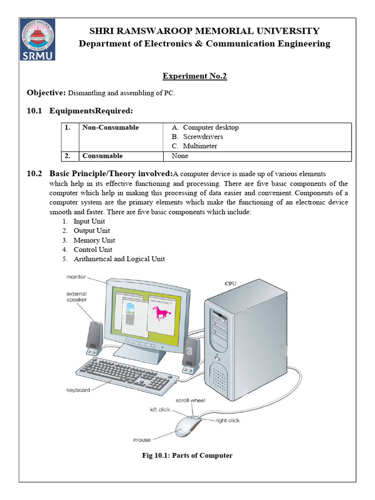 Experiment-2 COA Lab | PDF | Electrical Connector | Bios