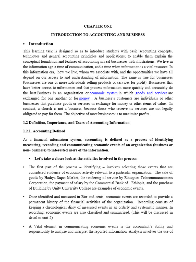 Chapter 1 Pdf Equity Finance Balance Sheet