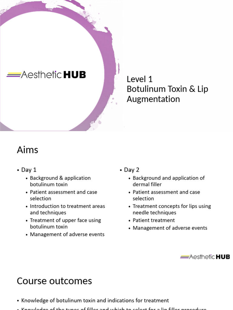 Slide Botox Pdf Botulinum Toxin Clinical Medicine
