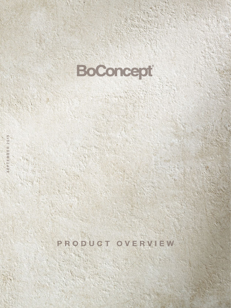 BoConcept Product Overview | PDF | Materials