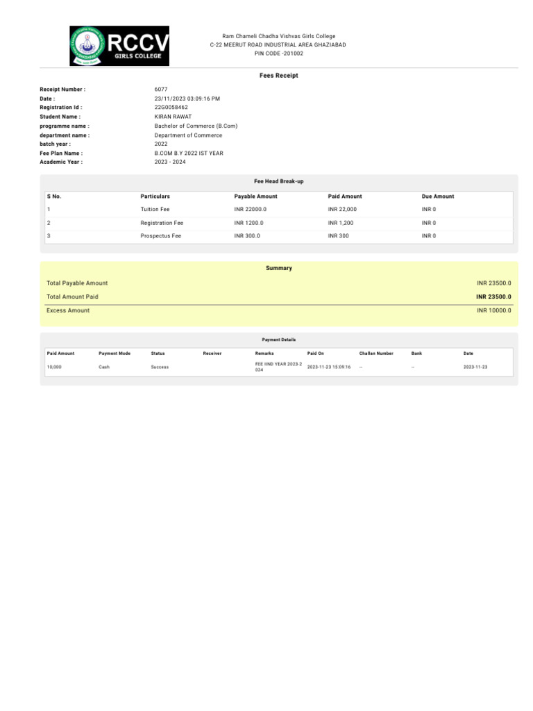 Receipt - 2024-04-15 17_47_09 | PDF | Service Industries | Payments