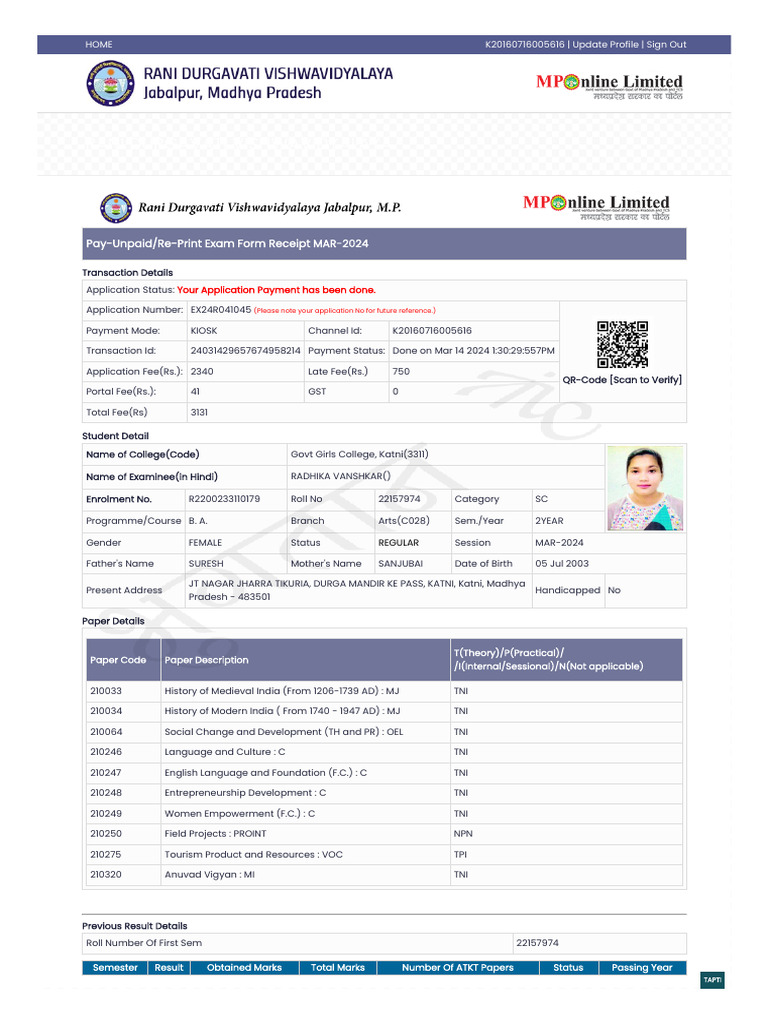 Know Your Application Status - 10 | PDF