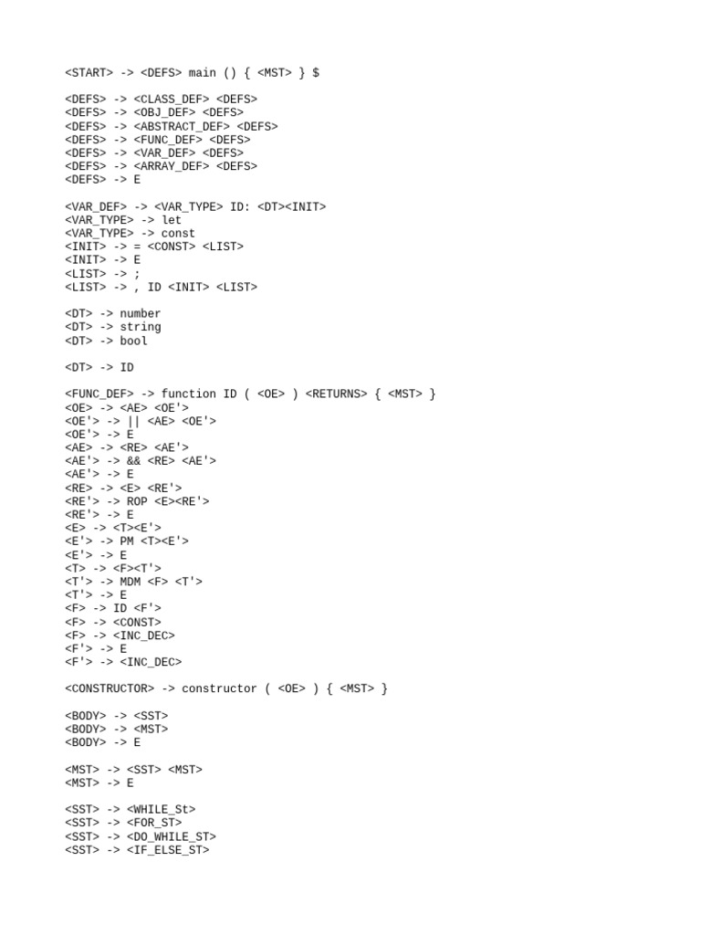 CFG | Download Free PDF | Computer Programming | Programming Paradigms