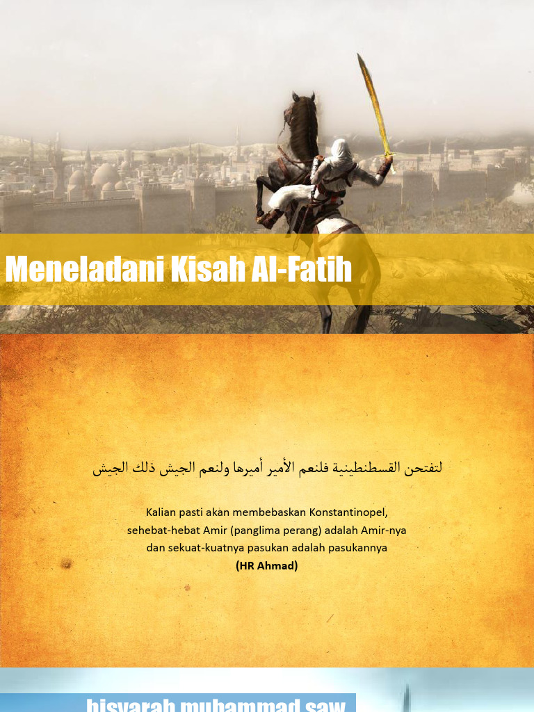 Meneladani Kisah Muhammad Al-Fatih | PDF