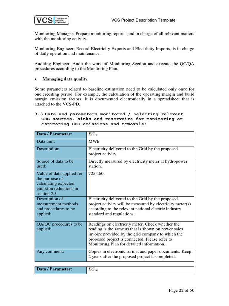 VCS_PD_ | PDF | Electricity Generation | Power Station
