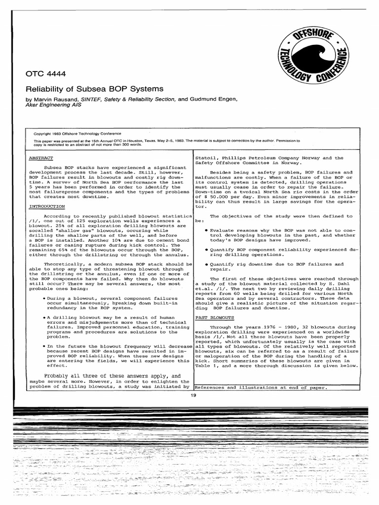 jurnal bop 2 | PDF | Blowout (Well Drilling)