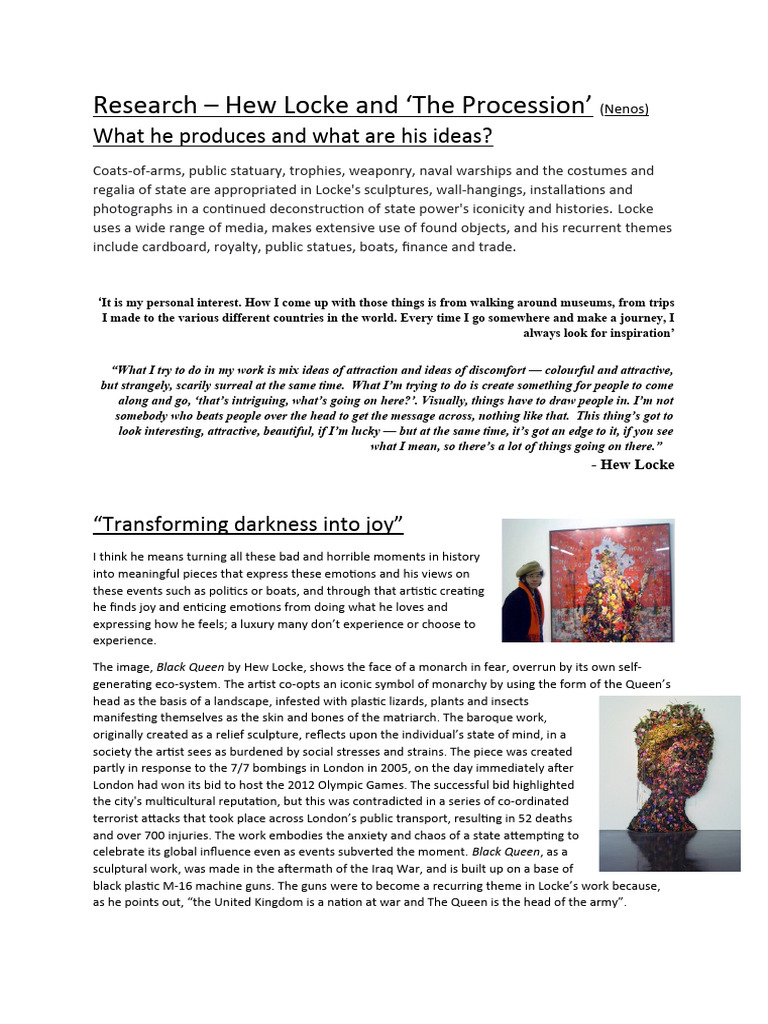 Res Earch That Guy From Art | PDF | Social Science | History