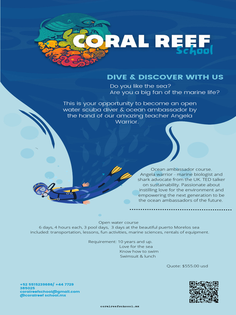 Blue Bold Scuba Diving Lessons Instagram Story | PDF | Science ...