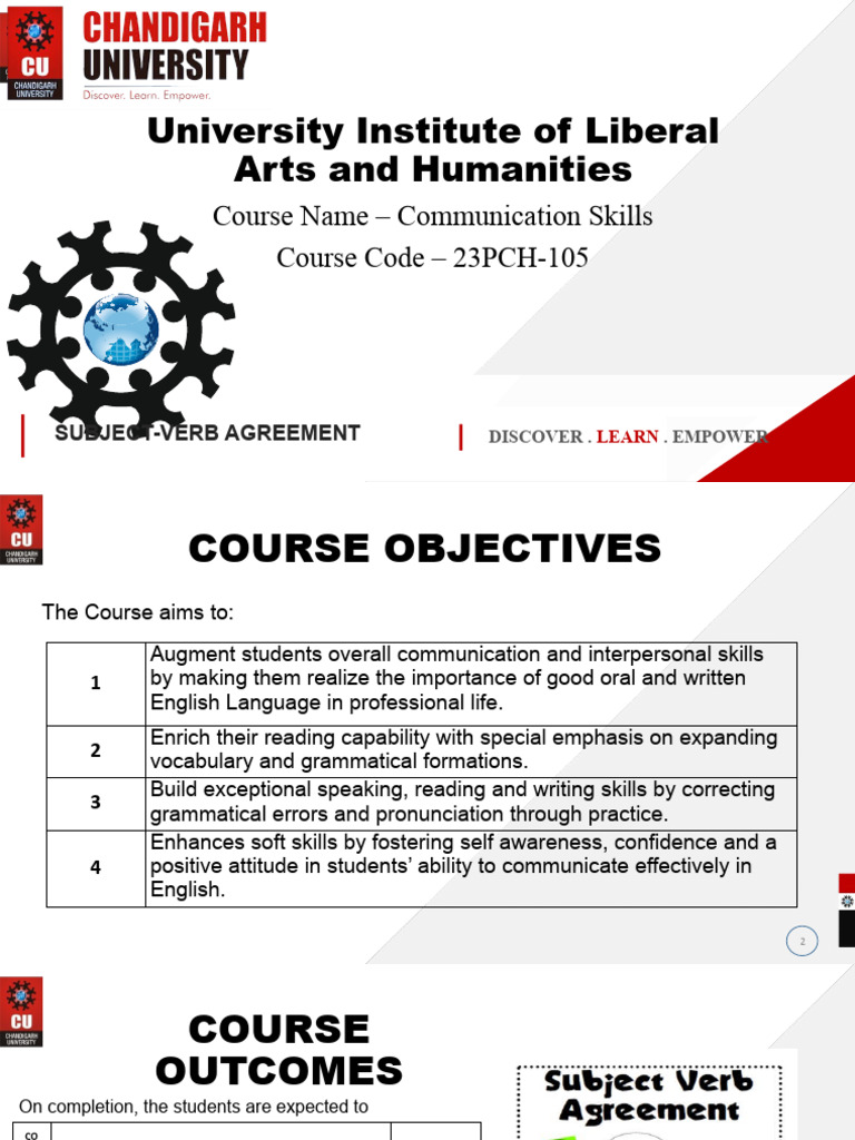 Subject Verb Agreement | PDF | Grammatical Number | Subject (Grammar)