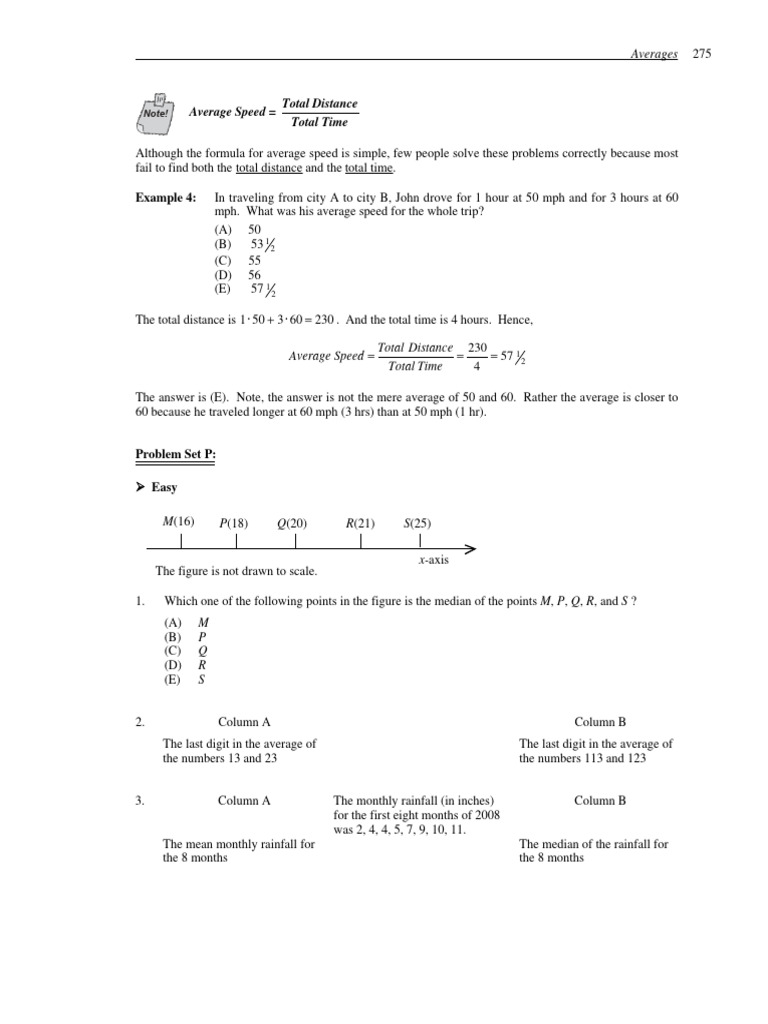 Averages Q | PDF | Rectangle | Geometry