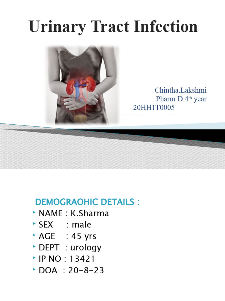 Uti @lakshmi | PDF | Urinary Tract Infection | Genitourinary System