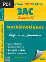 Résumé des Cours de Maths 3AC Sem 2 | PDF | Équations | Algèbre générale