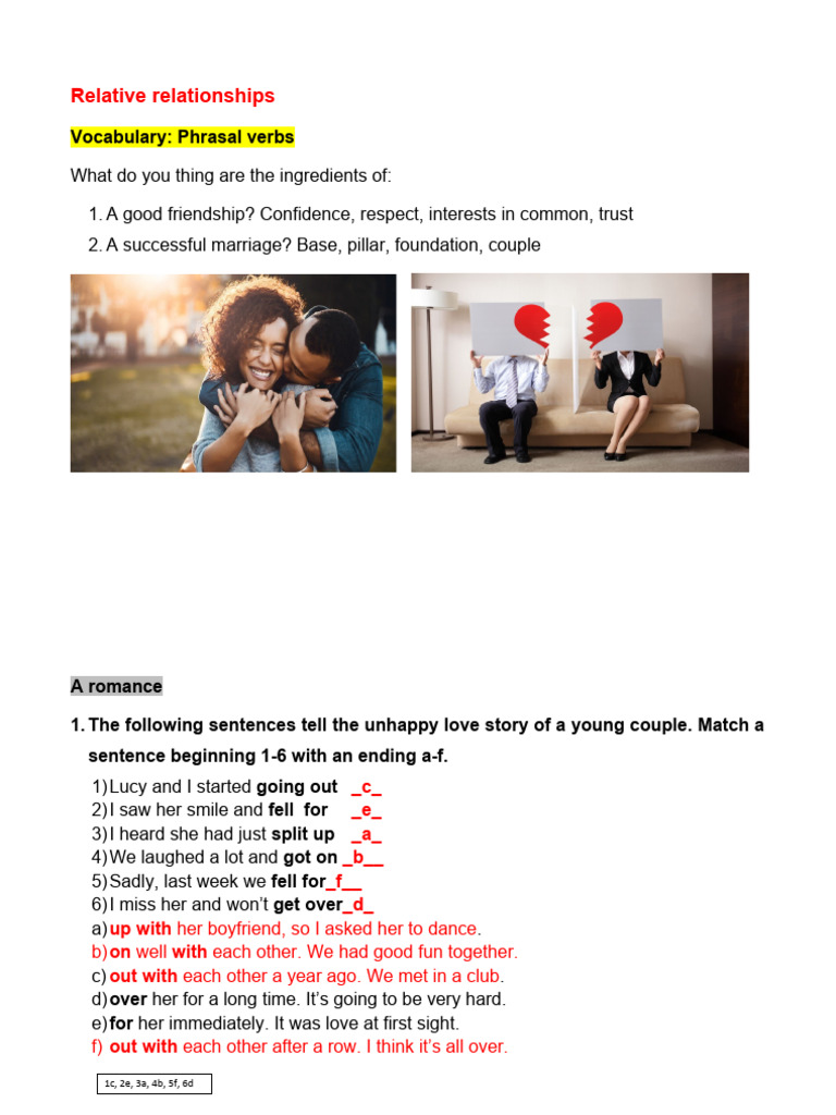 Relative Relationships | Download Free PDF | Sentence (Linguistics ...