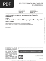 ISO 3834 Audit Checklist | PDF | Audit | Welding