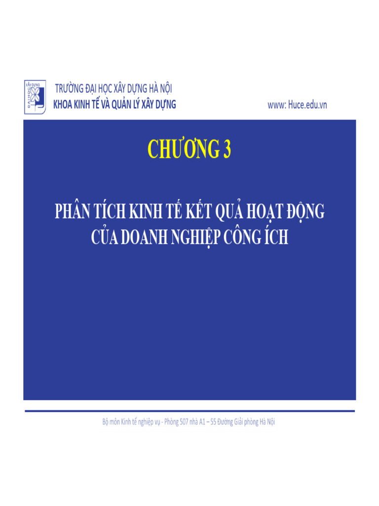 Slides BG PTKT Ho T Đ NG DNCI - Chương 3 | PDF
