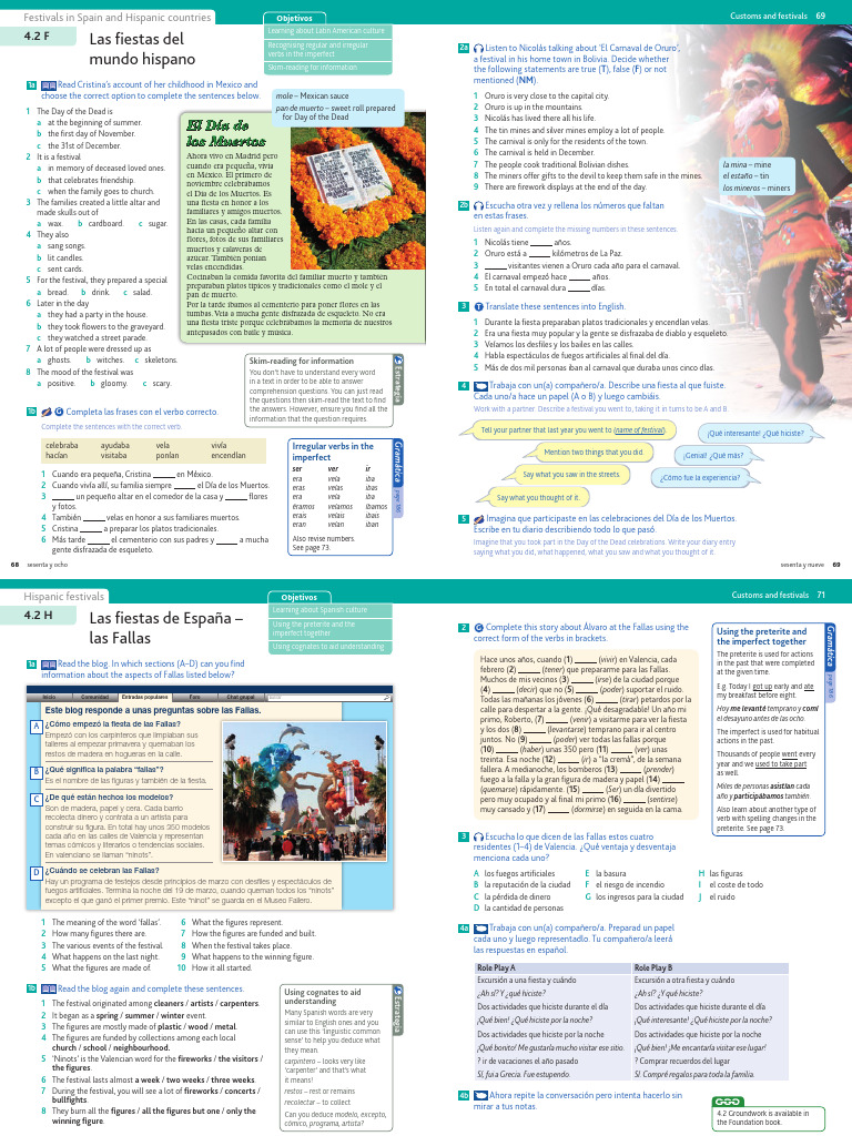 Festividades en el Mundo Hispano | PDF