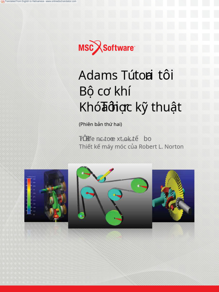 ADAMS Tutorial 1 80.en - VI | PDF