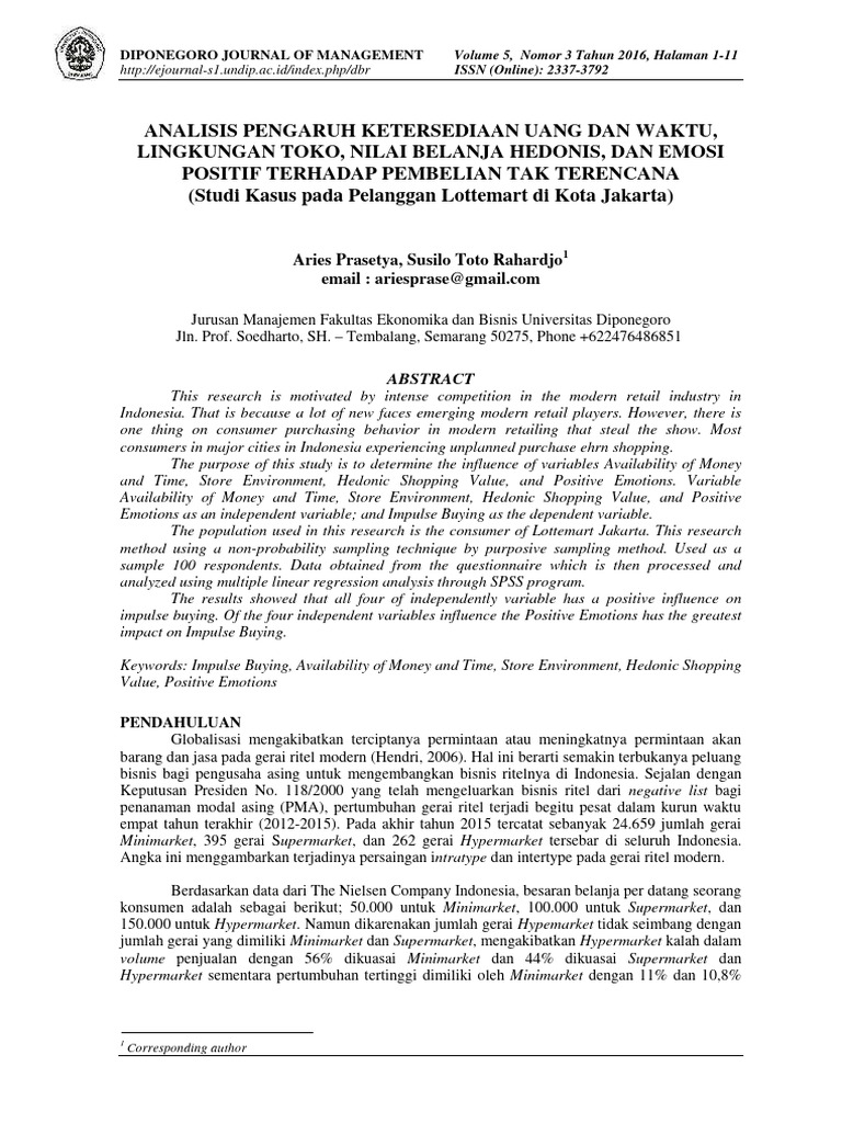 Ketersediaan Uang 4 | PDF | Karier & Perkembangan | Pengelolaan Keuangan & Uang