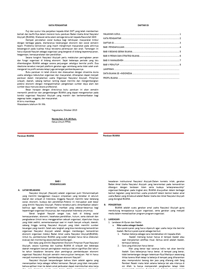 Panduan Buana Fix1 | PDF | Karier & Perkembangan | Bisnis