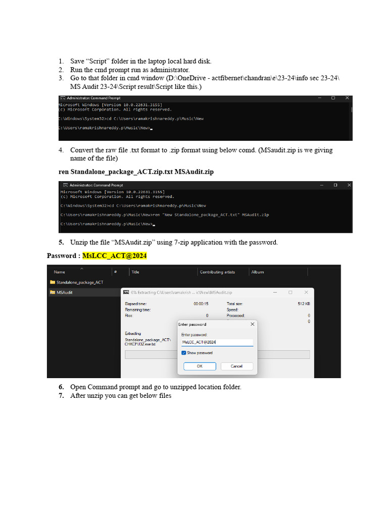 SOP MS Audit Script | PDF