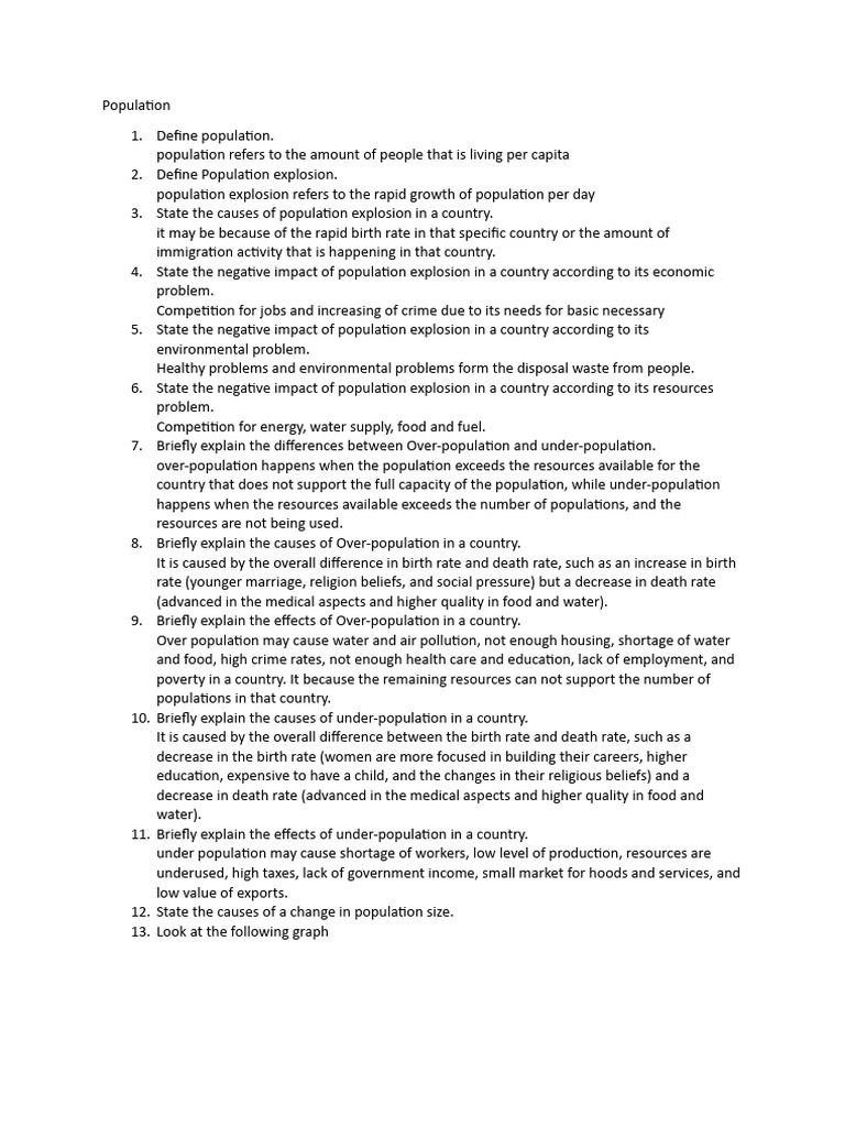 Understanding Population Dynamics | PDF | Human Migration | Human ...