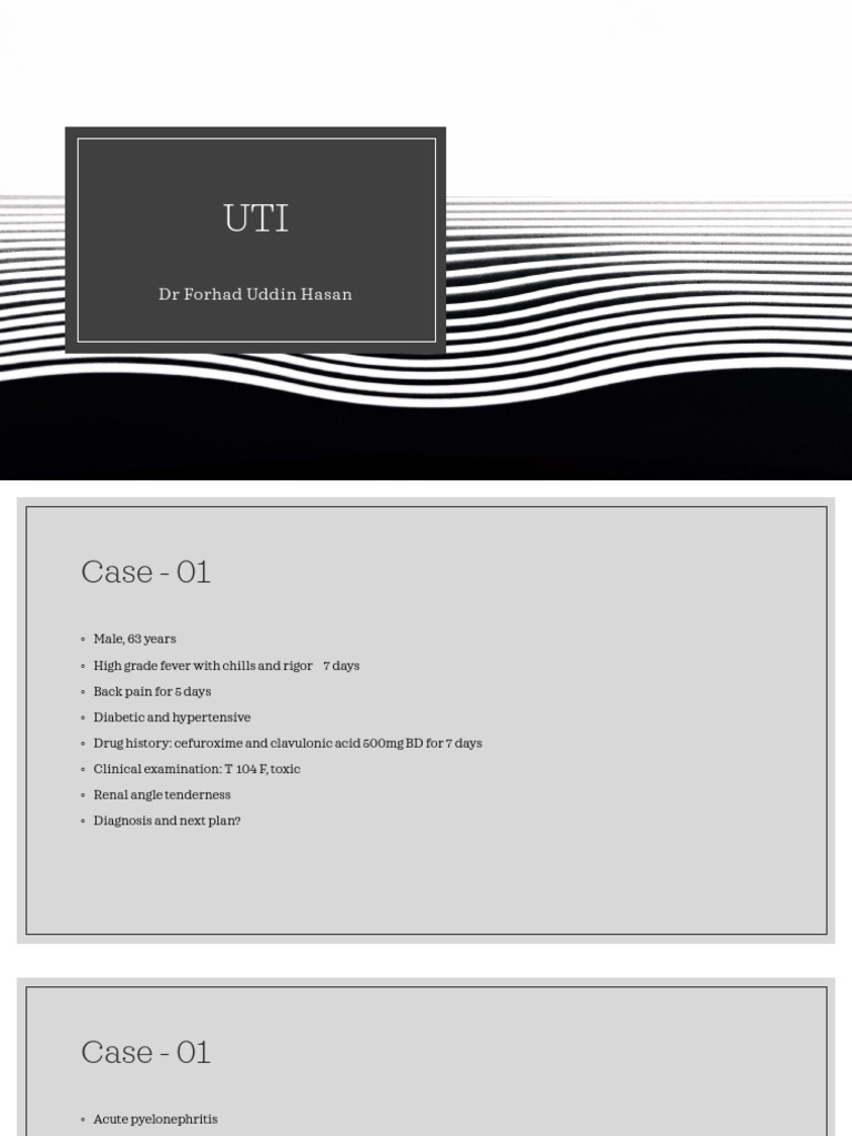 Update UTI | PDF | Urinary Tract Infection | Medical Specialties