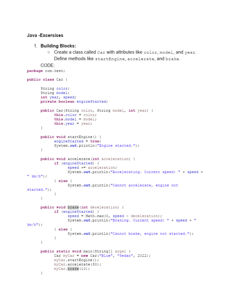 Kalpana Test11 Pdf Inheritance Object Oriented Programming Method Computer Programming