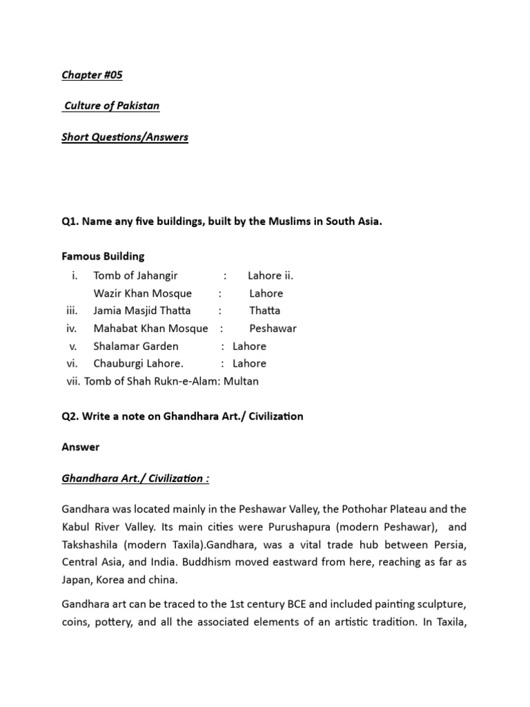 Pakistan Studies Notes | Download Free PDF | Non Aligned Movement ...