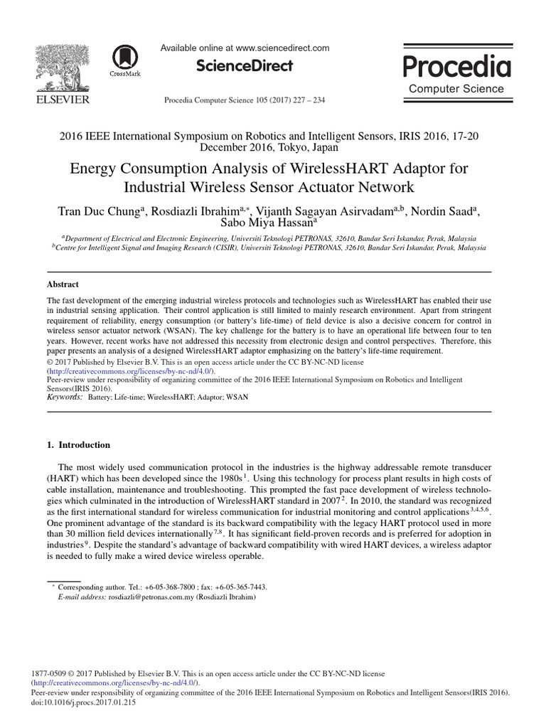 8. CP 2016 IEEE IRIS Chung et al. Energy Consumption Analysis of WirelessHART Adaptor for ...