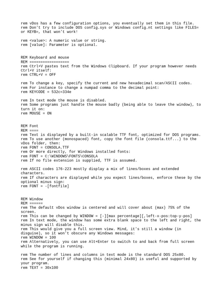 Config | Download Free PDF | Command Line Interface | Office Equipment