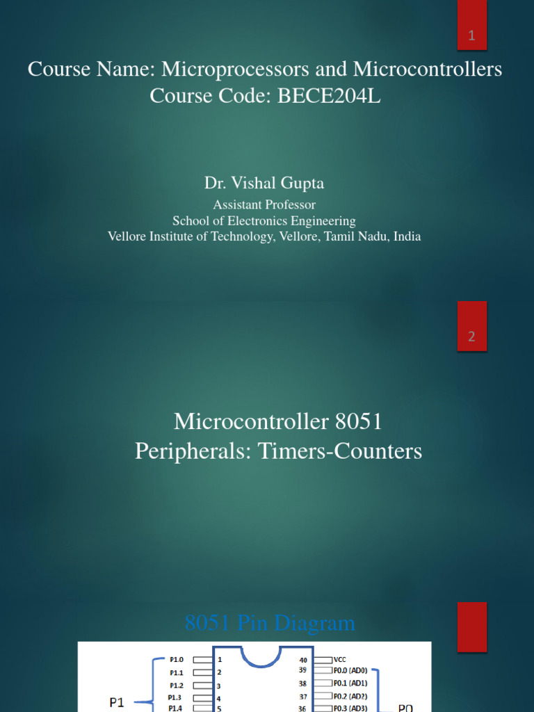 13 Calculation Steps And Problem Based On Timers Mode 1 06 02 2024 Pdf Microcontroller