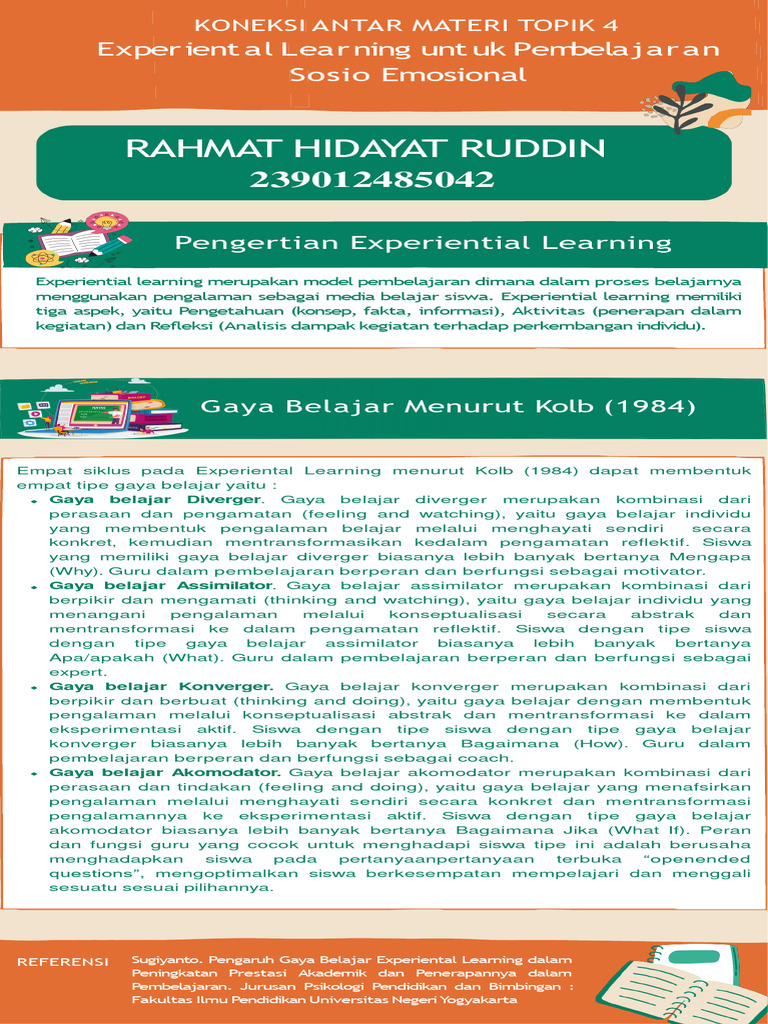 Rahmat Hidayat Ruddin - Koneksi Antar Materi | PDF