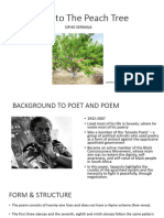 Grade 12 English HL Poetry Text With Notes - Revised 2024 | PDF | Poetry