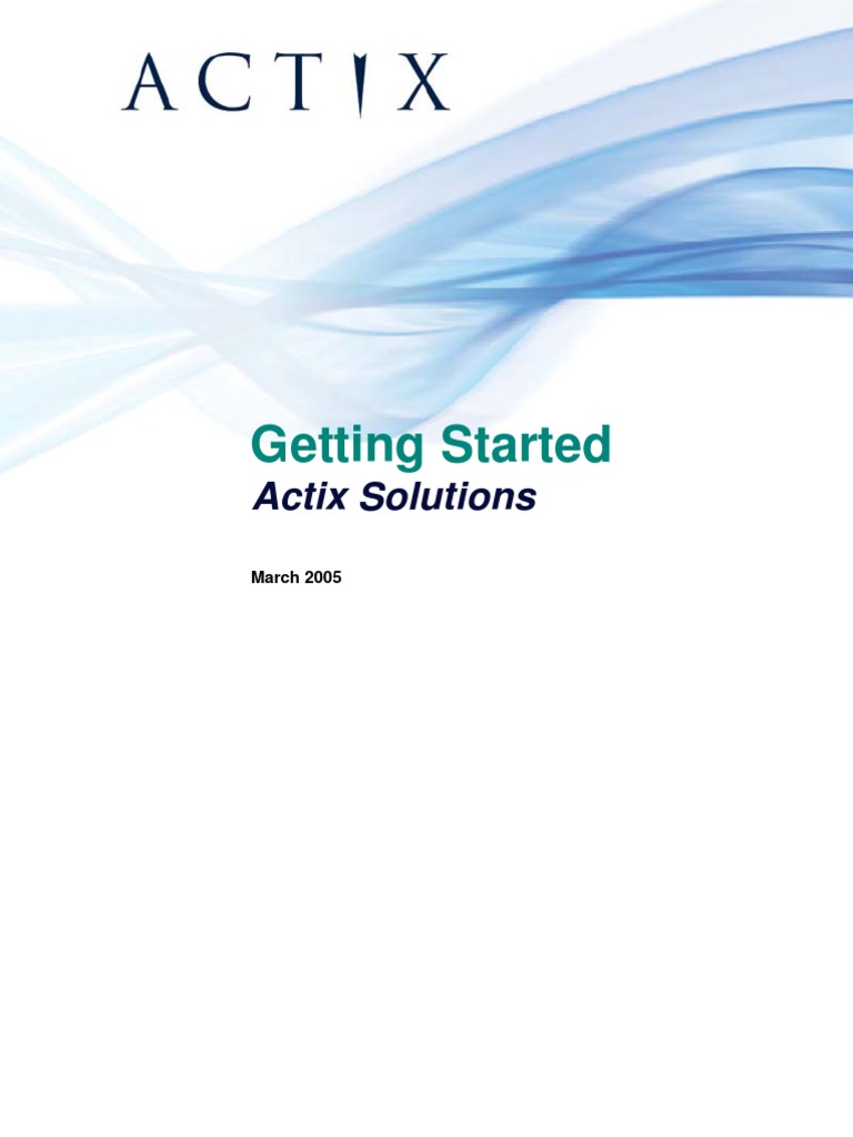 Actix Guide Pdf File Format General Packet Radio Service