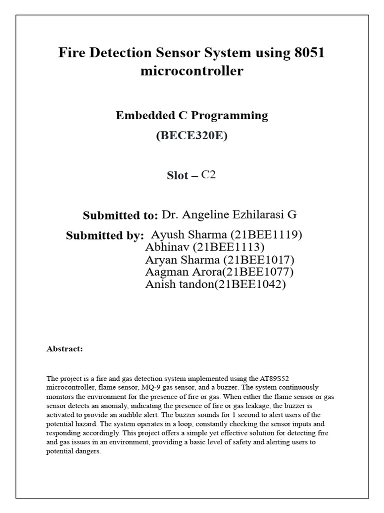 Report of MPMC Microcontroller | PDF | Computer Engineering | Electrical Engineering