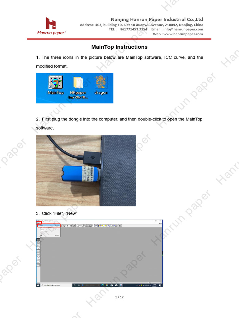 MainTop Instructions | PDF | Software | Computing