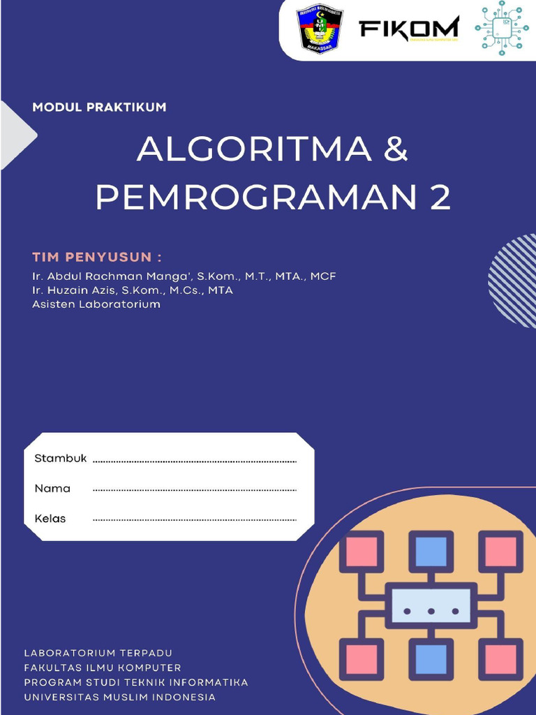 Modul Algoritma & Pemrograman II Aidhil | PDF