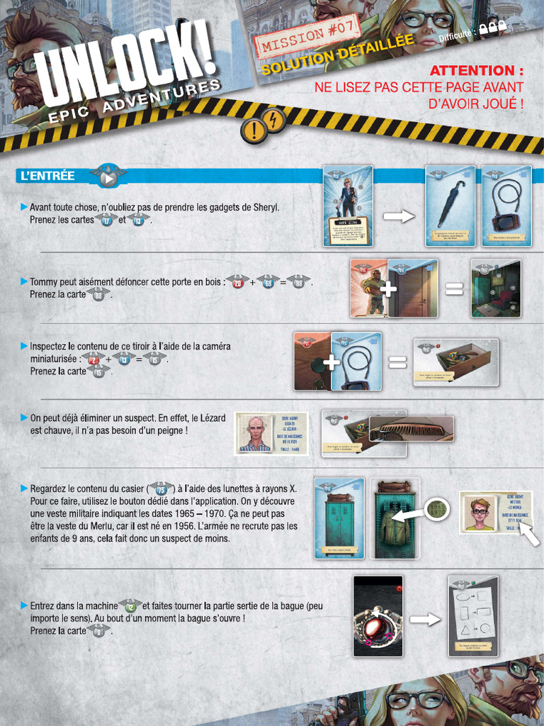 Solution Unlock Epic Adventure Mission 07 | PDF