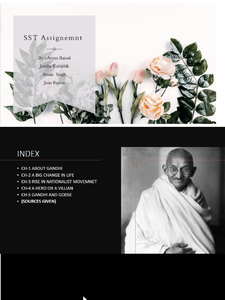 Gandhi Final | Download Free PDF | Mahatma Gandhi | Indian Independence ...