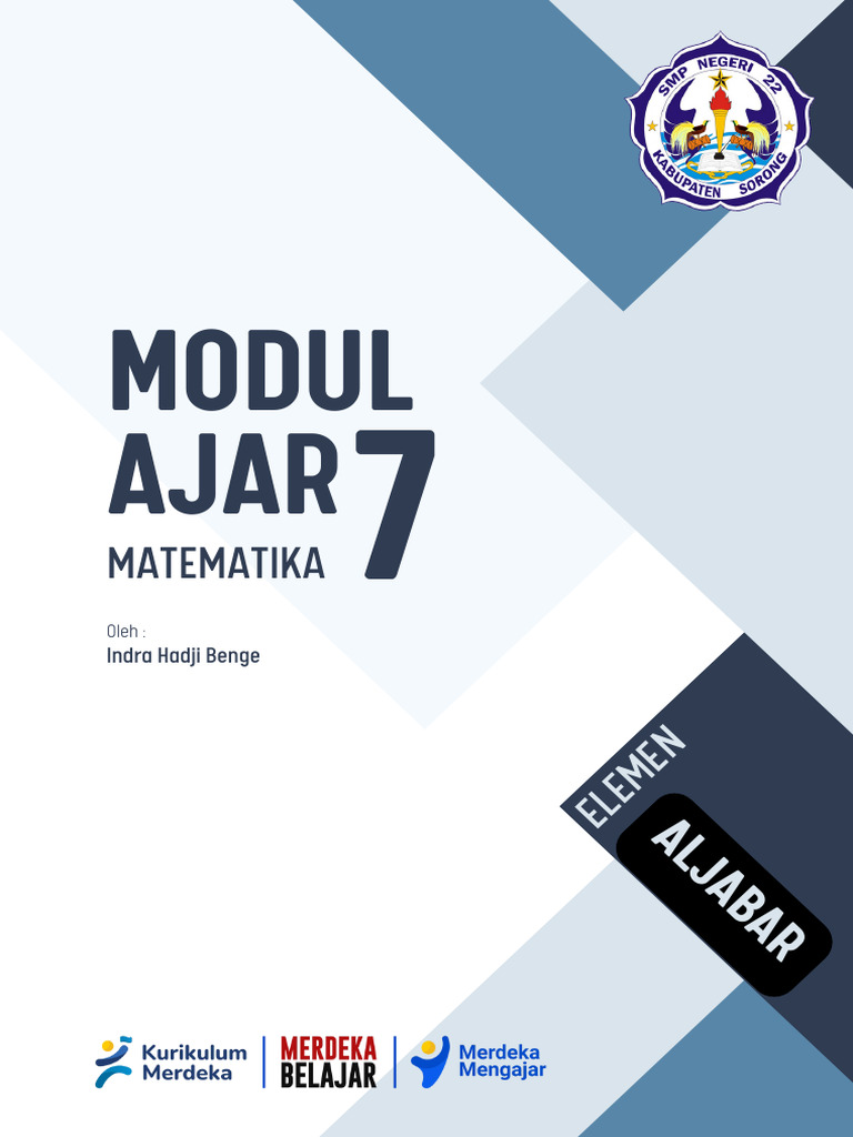 Modul Ajar - Aljabar | PDF