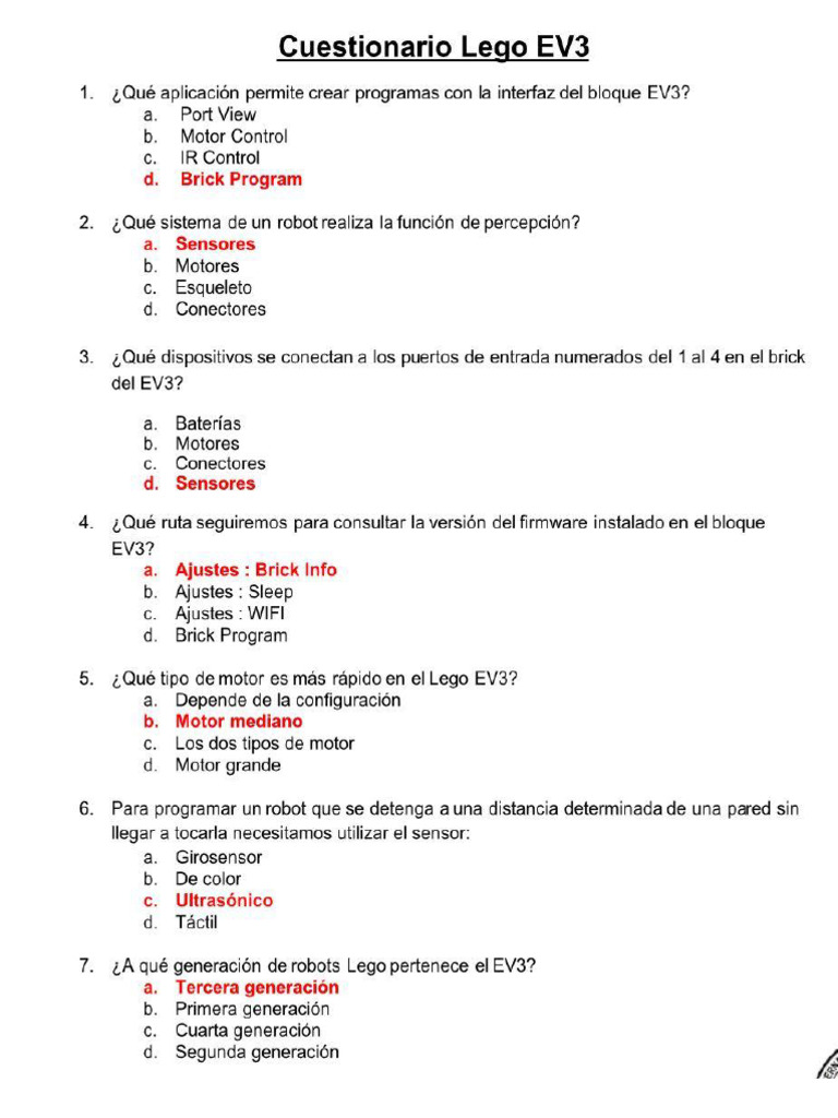 Cuestionario Ev3 PDF | PDF