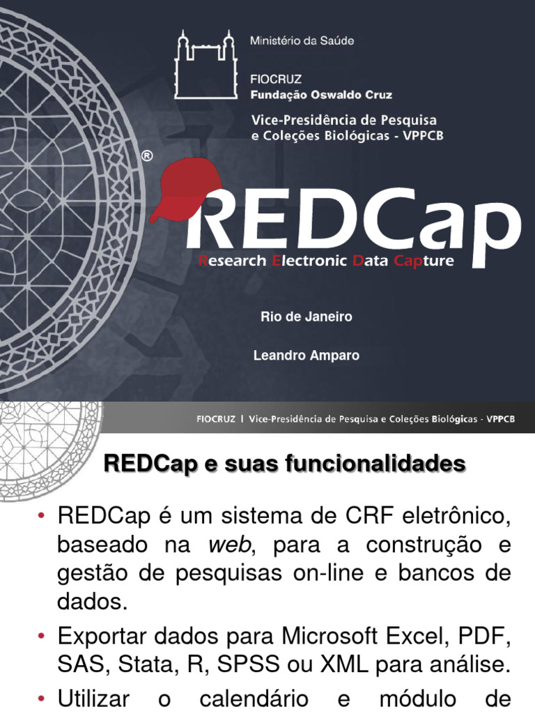 Redcap Curso Atual 8 2023 | PDF | Servidor (informática) | Rede mundial de computadores