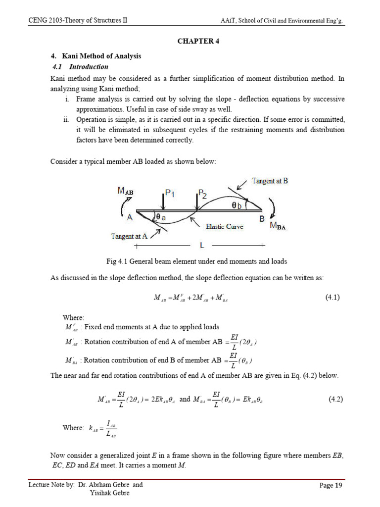 Chapter 4 Lecture | PDF | Beam (Structure) | Applied Mathematics