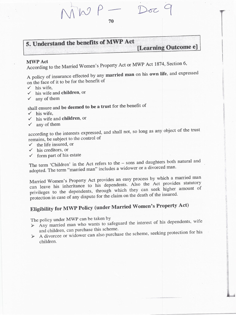 Module 10.4 MWP Act | PDF