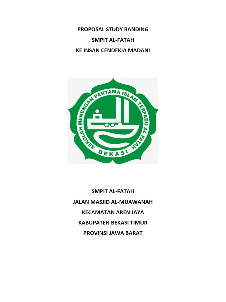 Proposal Study Banding | PDF | Ilmu Sosial